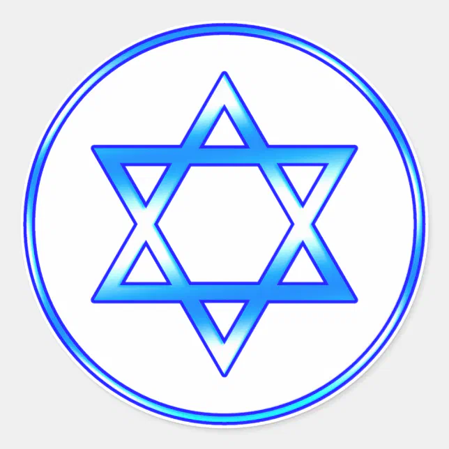 Star of David Stickers | Zazzle