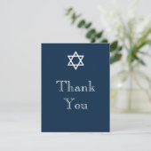 Star of David Thank You Card - Boy | Zazzle