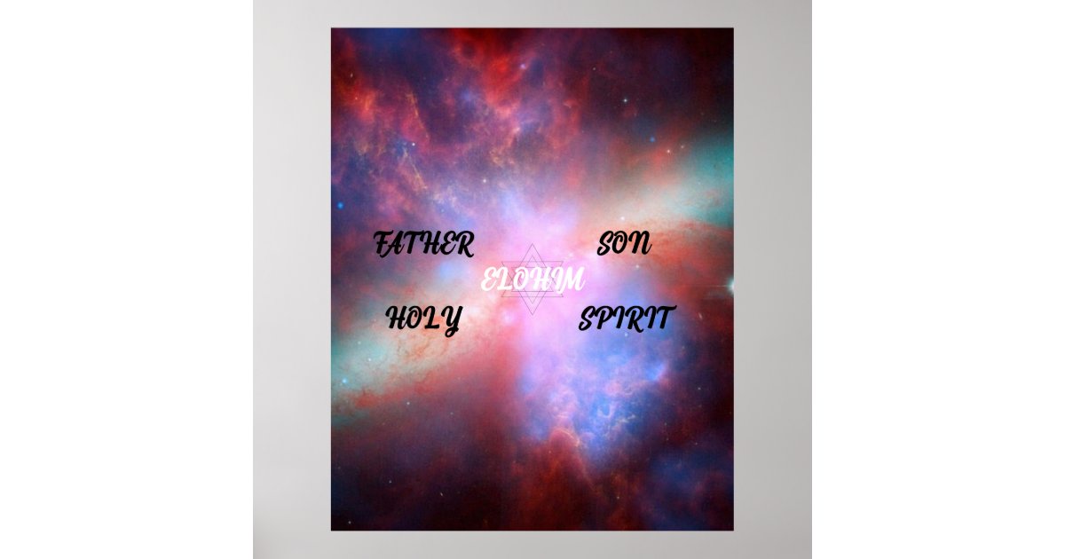 Star of David Trinity Poster | Zazzle