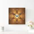 Star of David Wall Clock | Zazzle