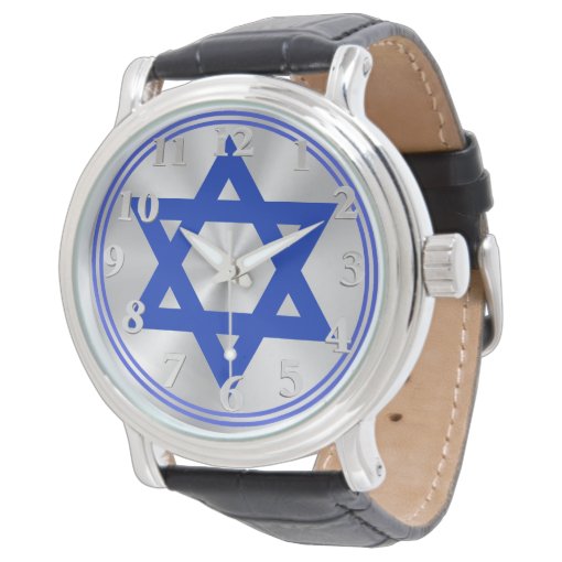 Star of David Watch | Zazzle