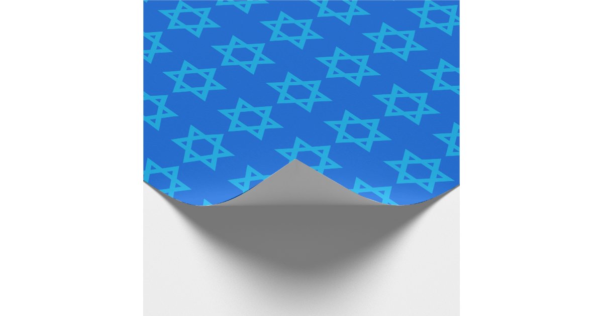 "STAR OF DAVID" WRAPPING PAPER | Zazzle