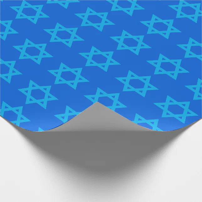 "STAR OF DAVID" WRAPPING PAPER | Zazzle