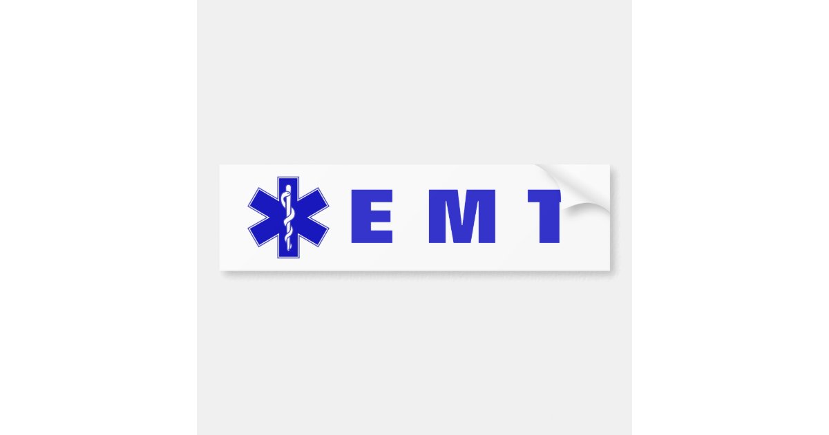 Star of Life Bumper Sticker | Zazzle