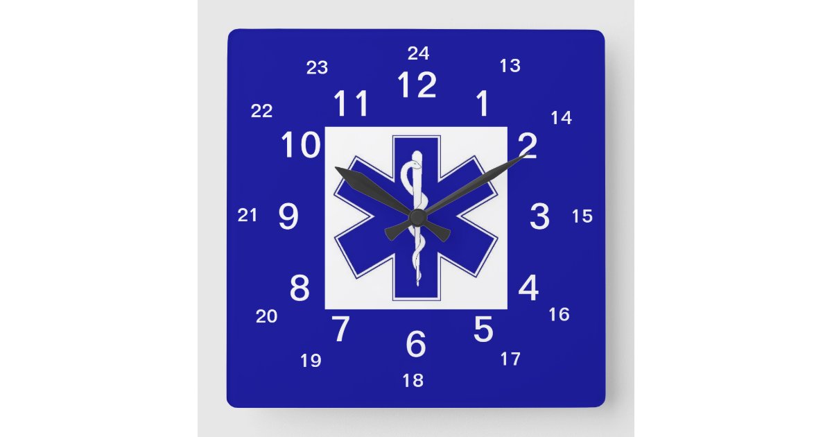 Star of Life - clock | Zazzle