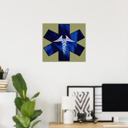 Star of Life Poster | Zazzle