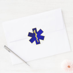 Star of Life Sticker | Zazzle