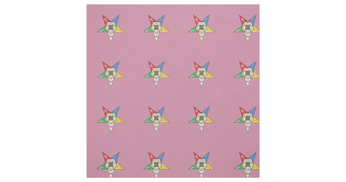 Star of the OES Fabric | Zazzle