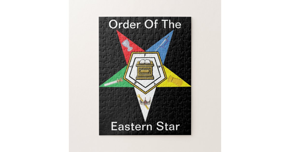 Star of the OES Jigsaw Puzzle | Zazzle