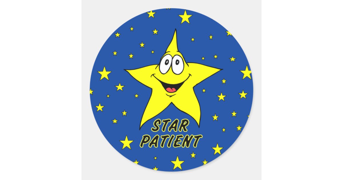 Star Patient Stickers | Zazzle