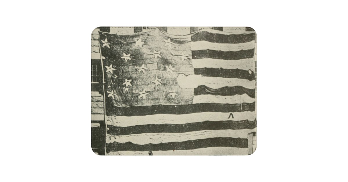 Star Spangled Banner: American Flag on Display Door Sign | Zazzle