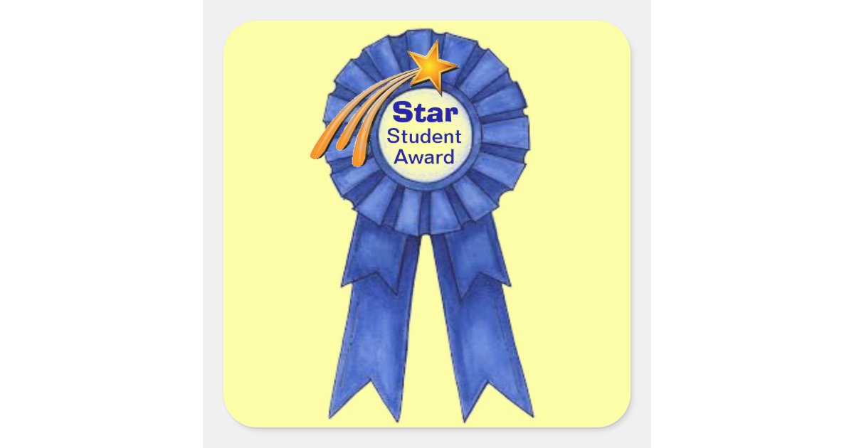 Star Student Award Stickers | Zazzle