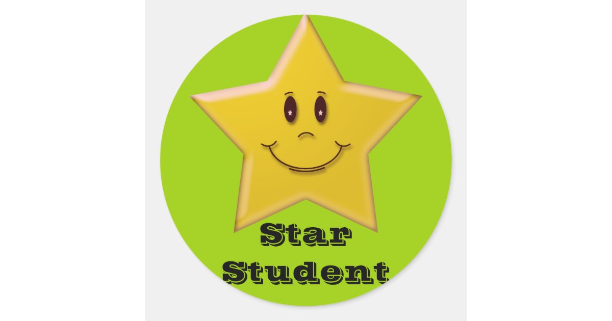 Star Student Sticker | Zazzle