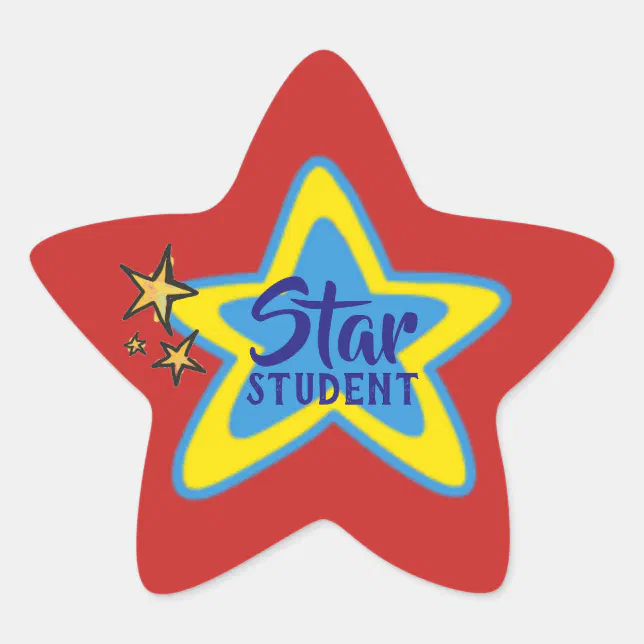 Star Student Stickers | Zazzle