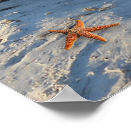 "Star thrower" Starfish thrower story poster | Zazzle