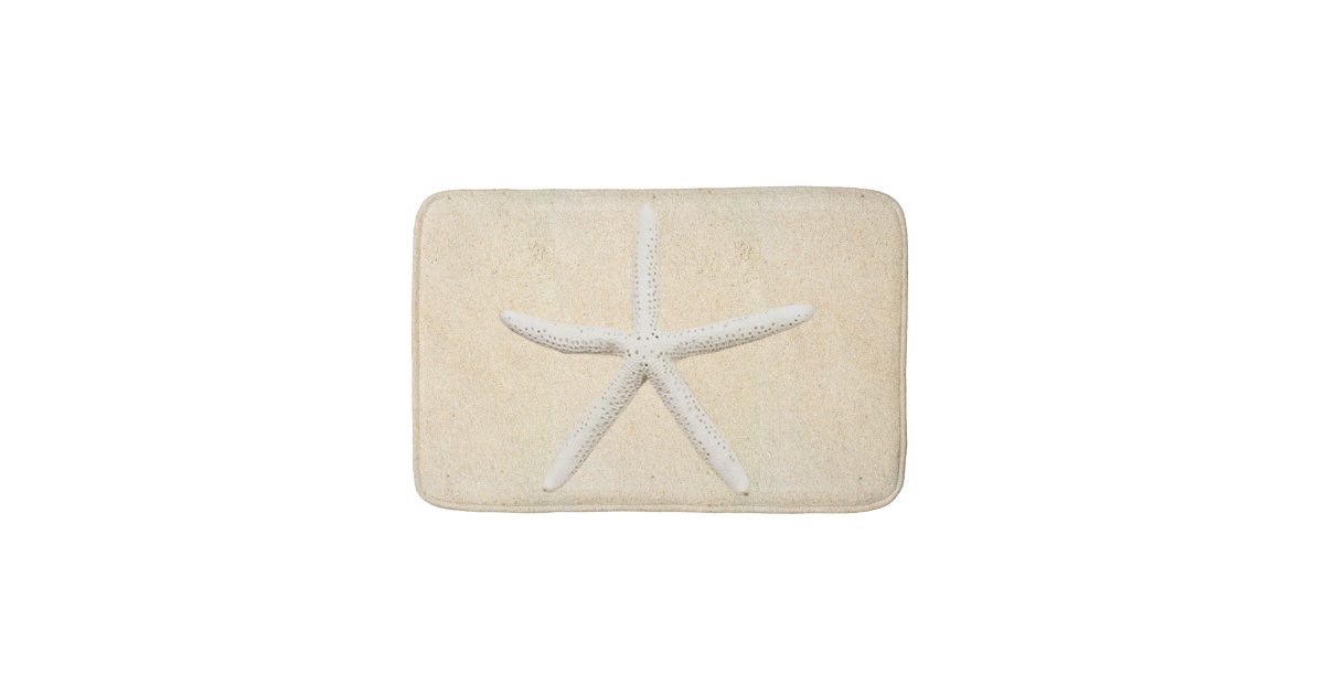 Starfish Bath Mat | Zazzle