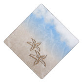 Starfish Beach Graduation Cap Topper | Zazzle