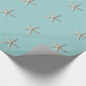 Starfish Beach Wrapping Paper | Zazzle