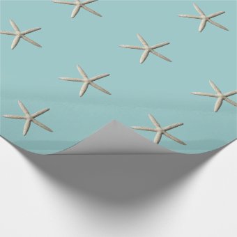 Starfish Beach Wrapping Paper | Zazzle