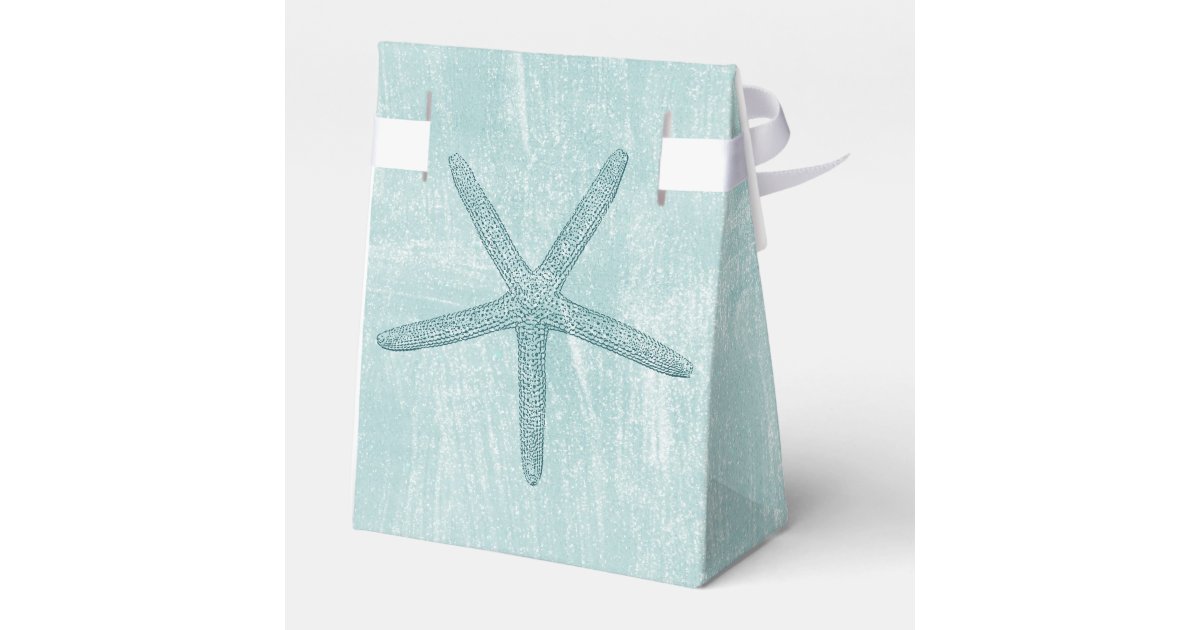 Starfish Favor Boxes | Zazzle