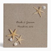 Starfish on the Beach Wedding Planner Binder | Zazzle