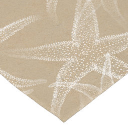 Starfish Sand Beach Table Runner | Zazzle