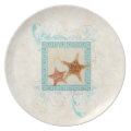 Driftwood Ocean Beach House Coastal Seashore Dinner Plate | Zazzle