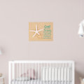Starfish Serenity Prayer Poster | Zazzle