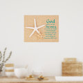 Starfish Serenity Prayer Poster | Zazzle