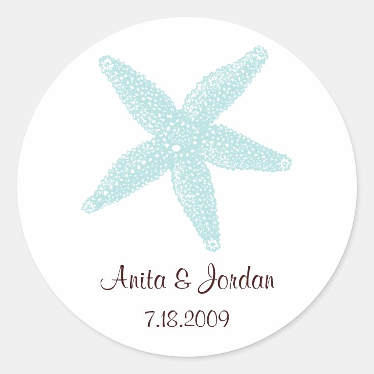 Starfish Stickers | Zazzle
