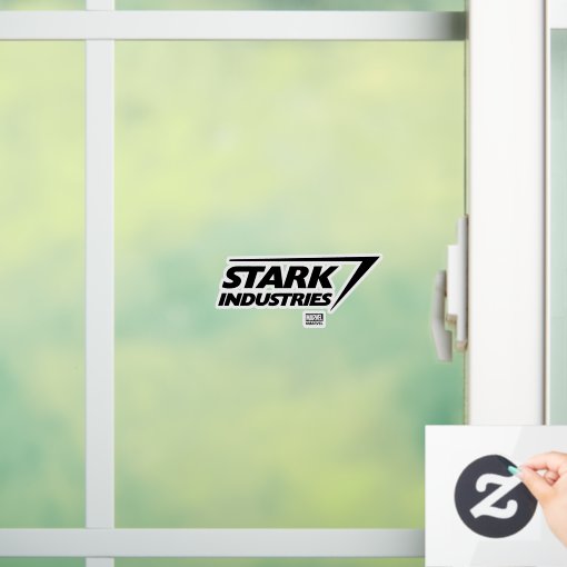 Stark Industries Logo Window Cling | Zazzle