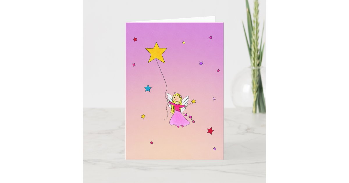 Starlight and Magic Birthday Card | Zazzle