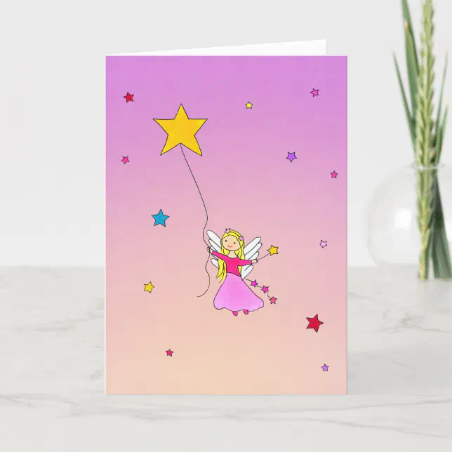 Starlight and Magic Birthday Card | Zazzle