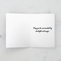 Starlight and Magic Birthday Card | Zazzle