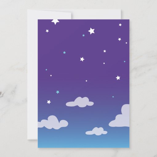 Starlight Birthday Sleepover Party Invitation | Zazzle