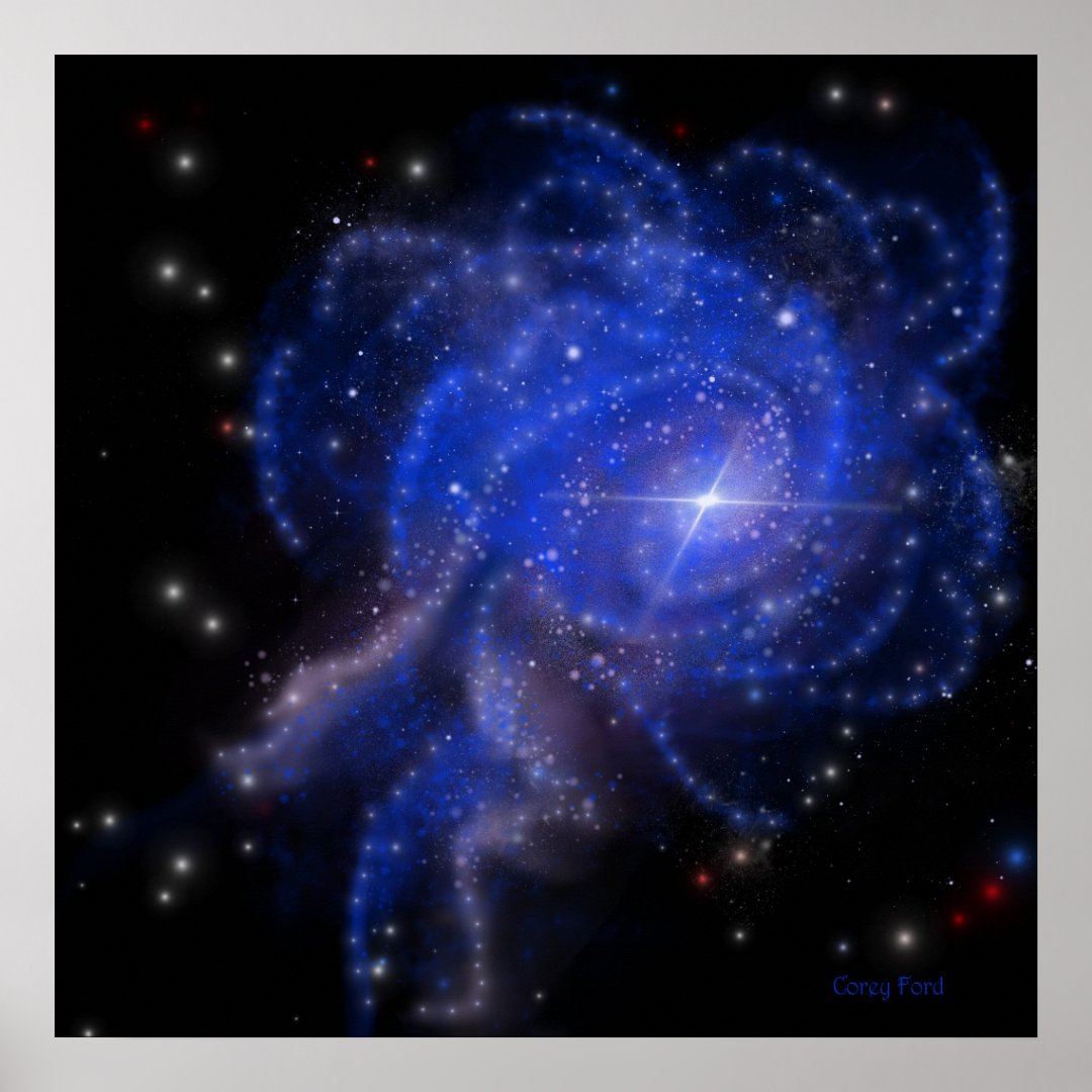 Starlight Galaxy Poster | Zazzle