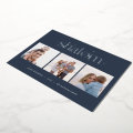 Starred Connection | Hanukkah Photo Collage Foil Holiday Card | Zazzle