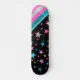 Starry Gay Pride Flag Sparkly Trans Glitter Skateboard | Zazzle
