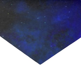 Starry Midnight Blue Sky Tissue Paper | Zazzle