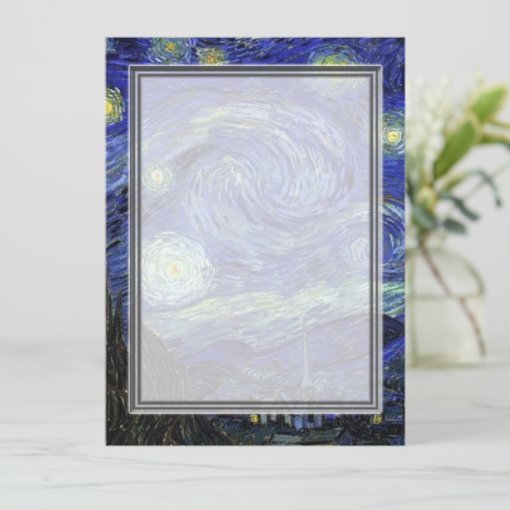 Starry Night, blank invitations. Invitation | Zazzle