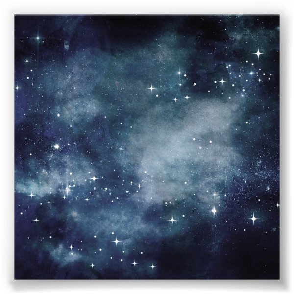 Starry Night Sky Posters & Prints | Zazzle