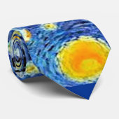 Starry Night by Van Gogh - Swirling Sky Tie | Zazzle