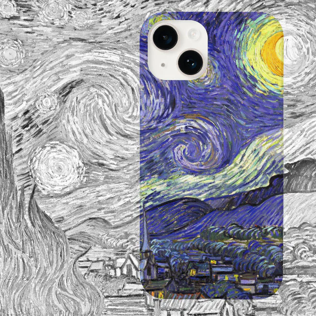 Starry Night by Vincent van Gogh Case-Mate iPhone Case | Zazzle