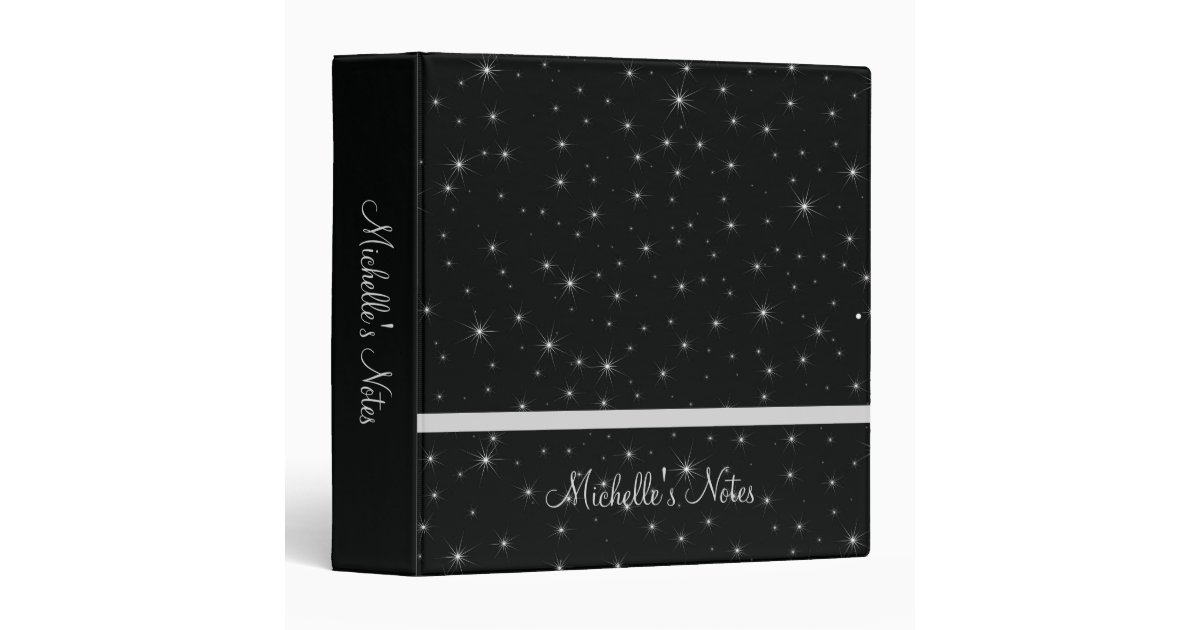 Starry Night Custom Binder | Zazzle