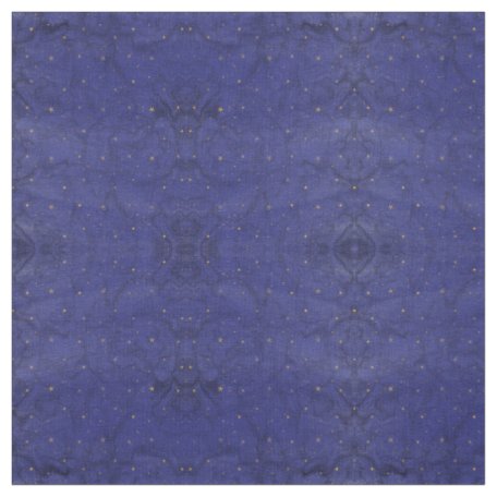 Starry Starry Night Fabric | Zazzle