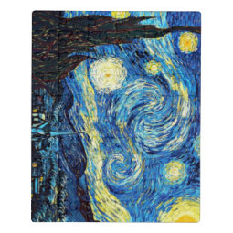 Starry Night, famous van Gogh painting Jigsaw Puzzle | Zazzle