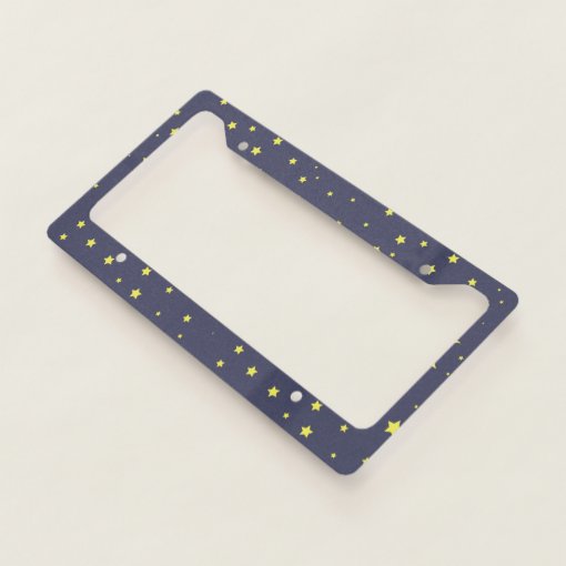 Starry Night License Plate Frame | Zazzle