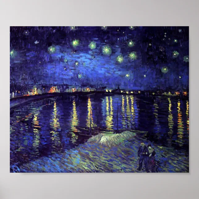 Starry Night Over the Rhone Poster | Zazzle