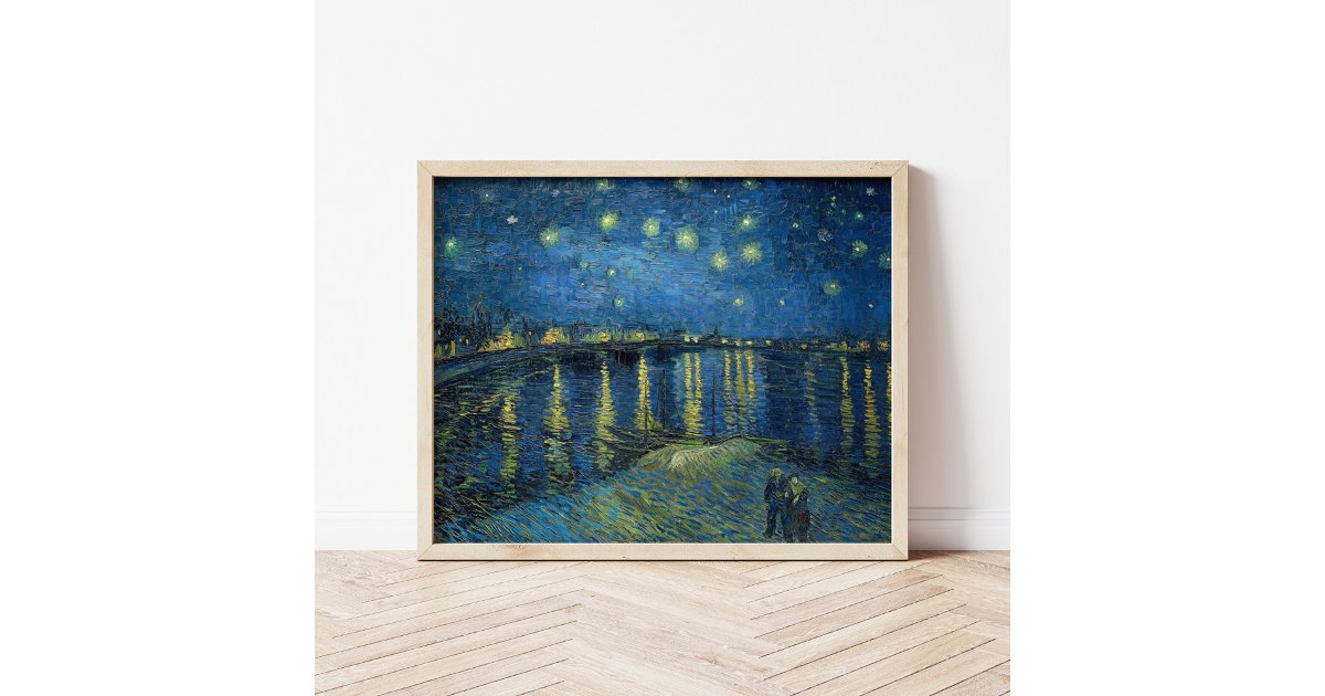 Starry Night Over the Rhône | Vincent van Gogh Poster | Zazzle