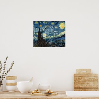 Starry Night Poster | Zazzle